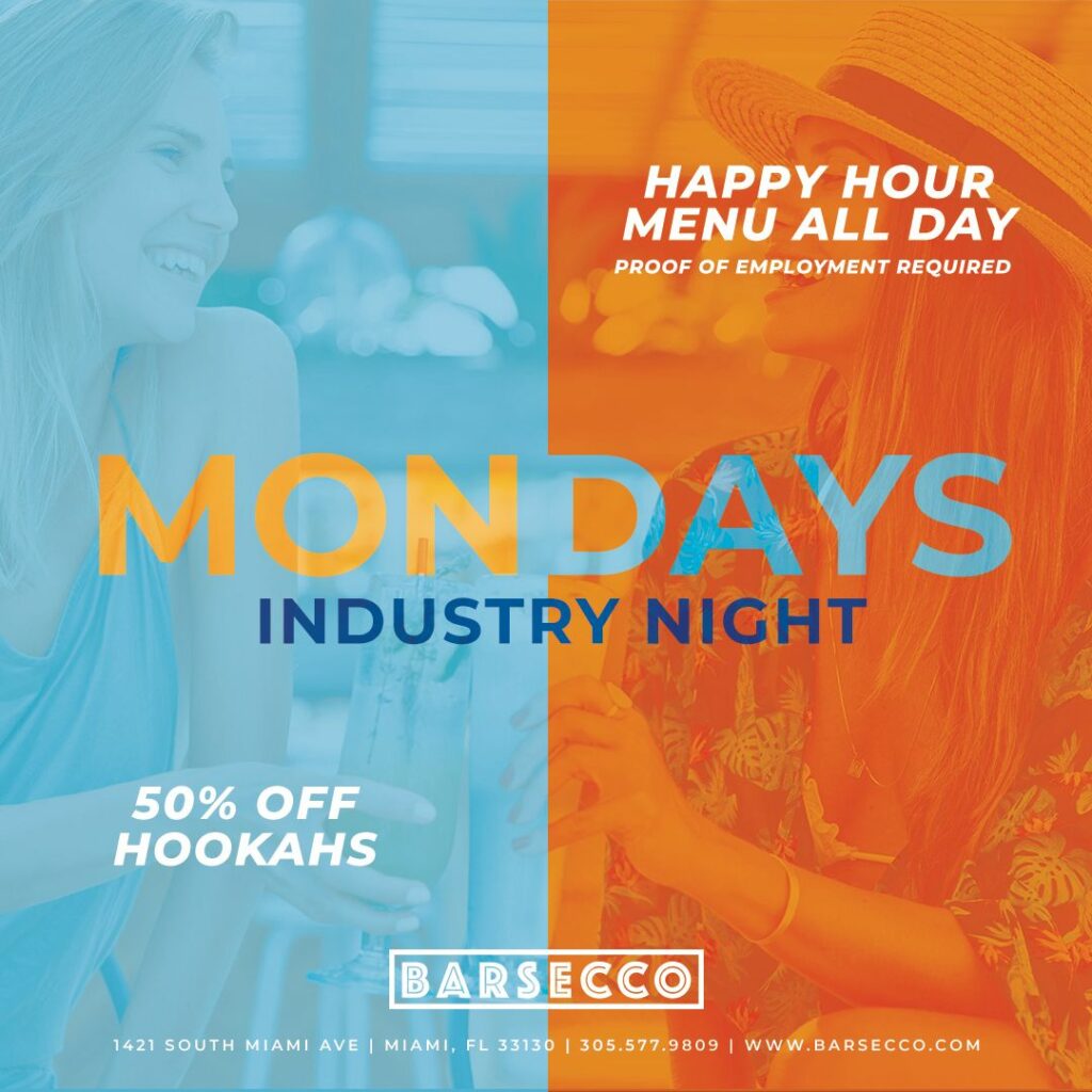Barsecco | Restaurant & Lounge in Brickell - Miami, FL 33130